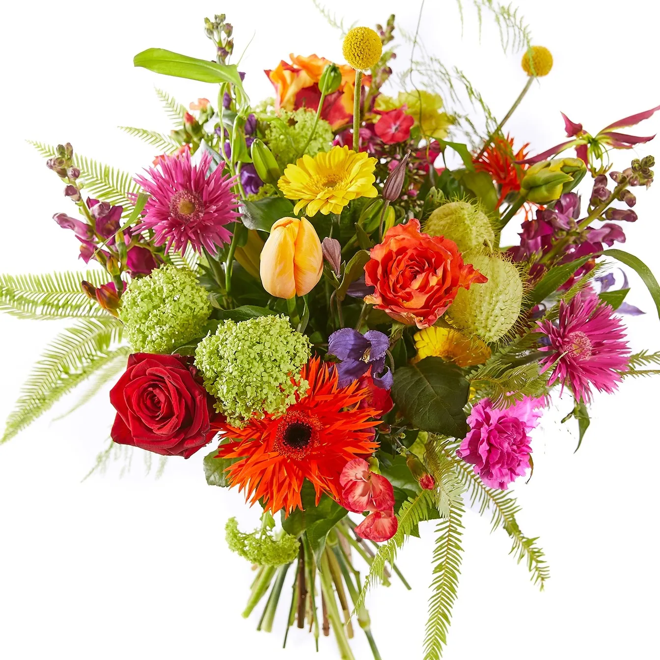 Spring bouquet: Color palette
