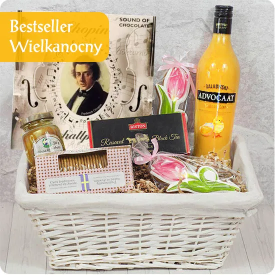 Primrose gift basket - Poczta Kwiatowa® Easter gift for children