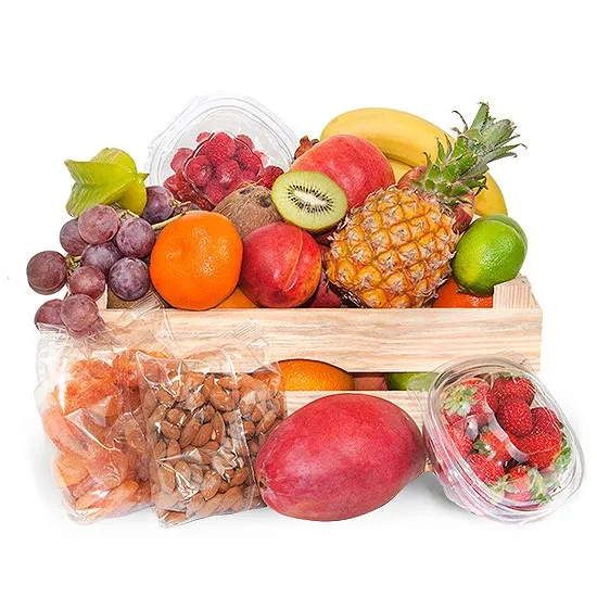 Exotic fruit box - Pineapple, oranges and many others fruits from ...
